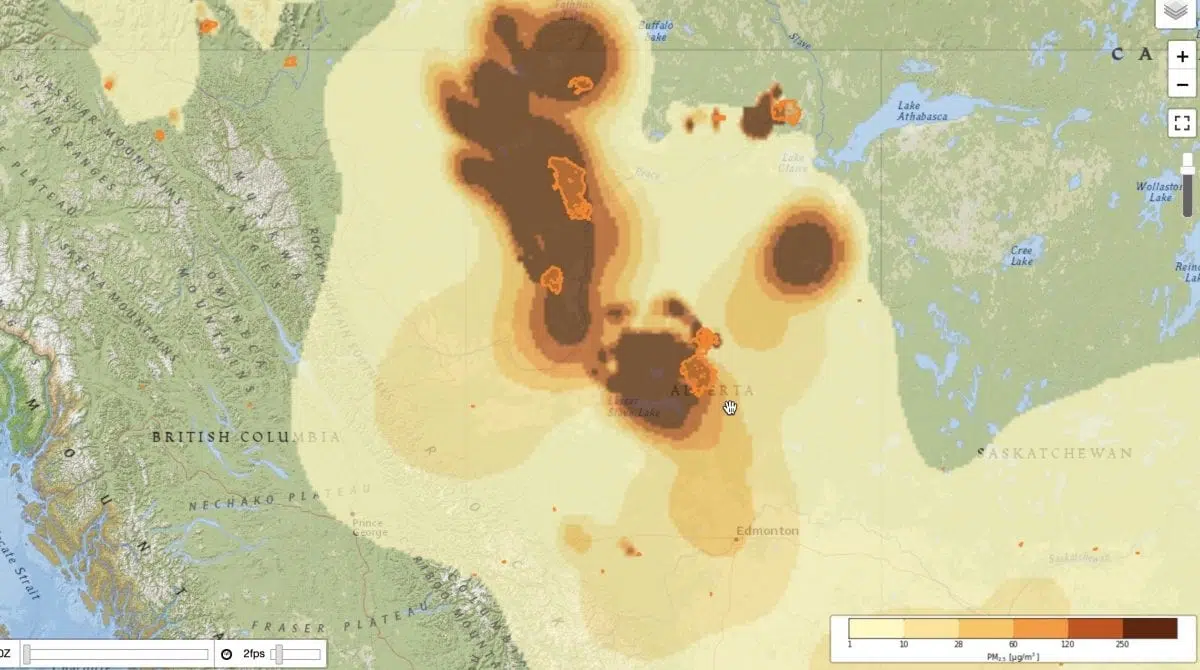 Smoke from Alberta forest fires covers Northeast B.C. | Energeticcity ...