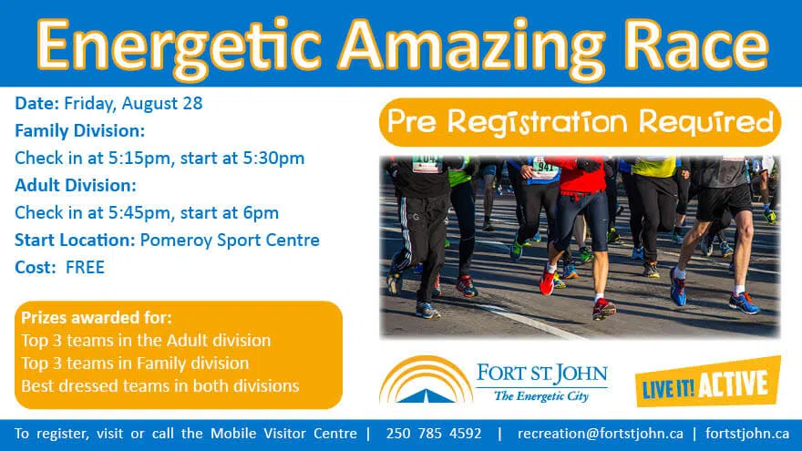 Registration now open for 2020 Energetic Amazing Race | Energeticcity ...
