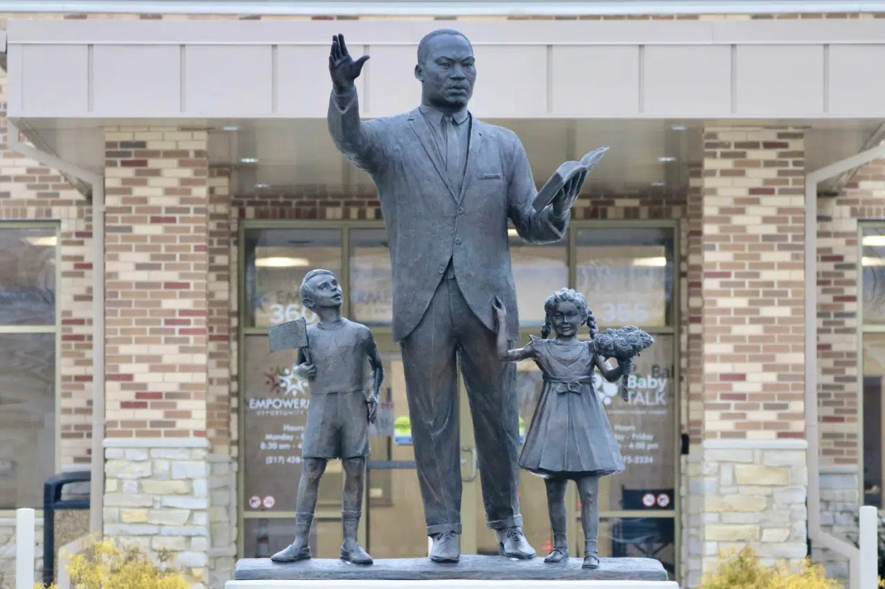 Baby Talk and Empowerment Opportunity Center Unveil MLK Jr. Sculpture ...