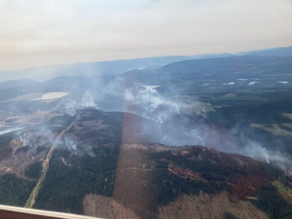 No growth on Brenda Mine and Spius Creek fires overnight | Q101