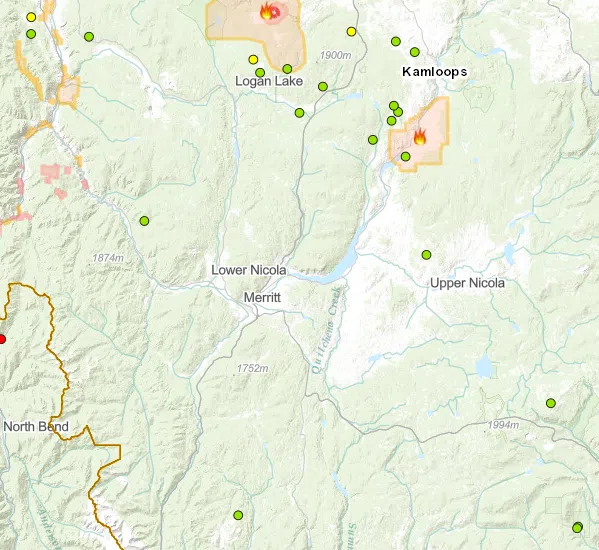 Nine wildfires reported on Friday already extinguished | Q101