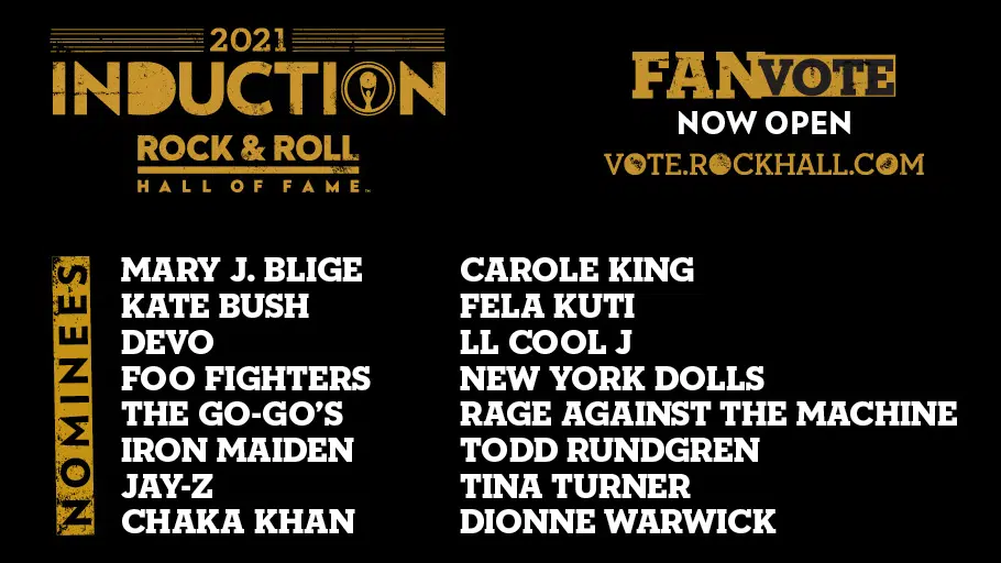 Rock & Roll Hall of Fame’s 36th Annual Induction Ceremony | 107.7 The ...