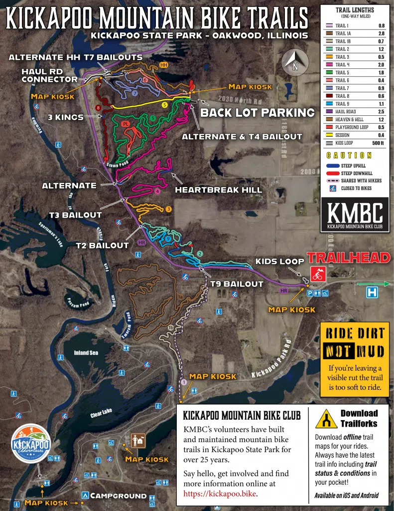 Kickapoo Mountain Bike Trail | justaroamaway.com