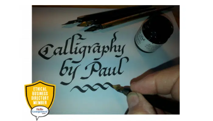 Calligraphy by Paul | Hello Georgetown