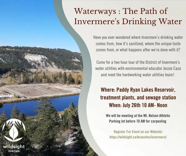 Wildsight organizing Invermere water tour | 102.9 Rewind Radio