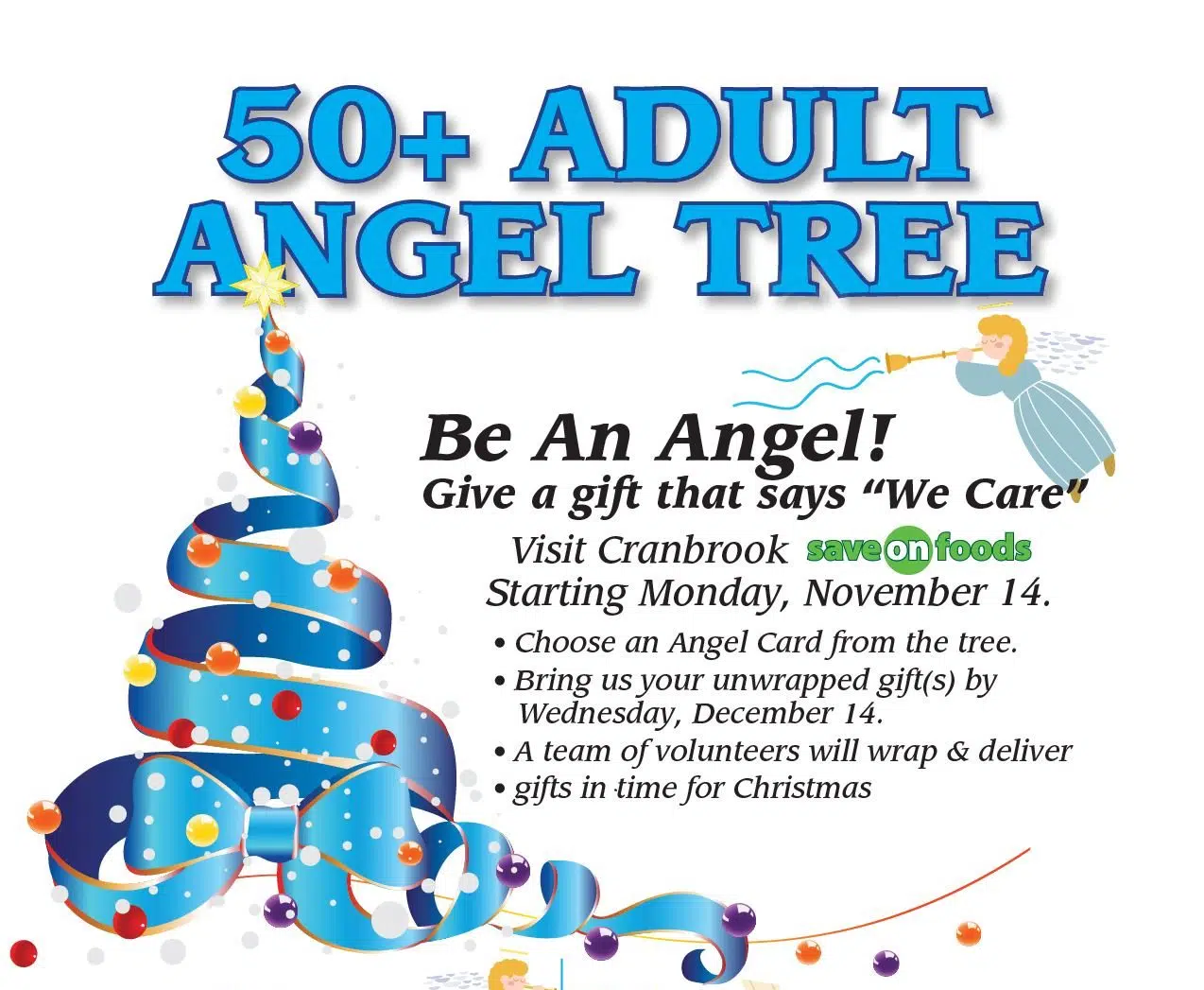 Cranbrook Better at Home’s 50+ Angel Tree program returns | Wild 104.7 ...