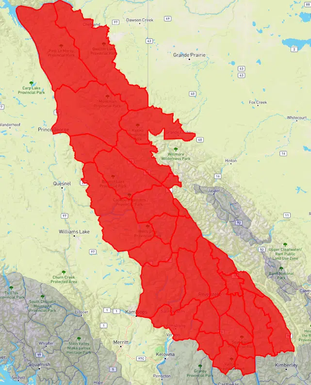 Special Public Avalanche Warning issued for BC’s Interior | Wild 104.7 ...