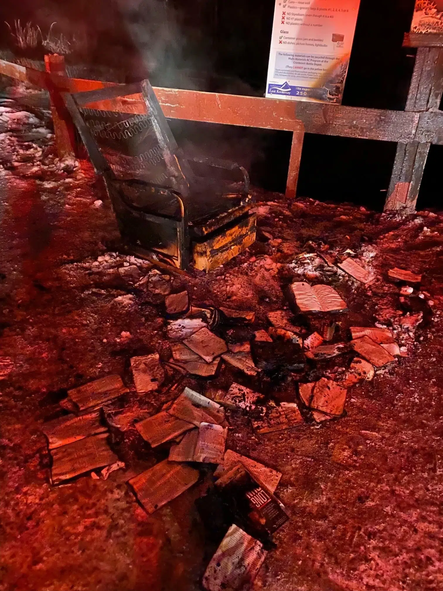 Fire at Edgewater transfer station quickly extinguished | Wild 104.7 ...