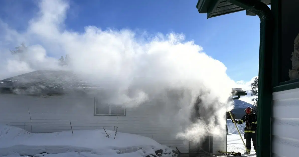 Firefighters battling structure fire in Jimsmith Lake area | Wild 104.7 ...