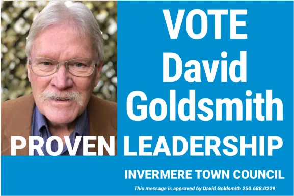 David Goldsmith seeks seat on Invermere District Council | 102.9 Rewind ...