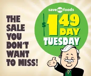$1.49 Day at Save-On Foods! | 102.9 Rewind Radio