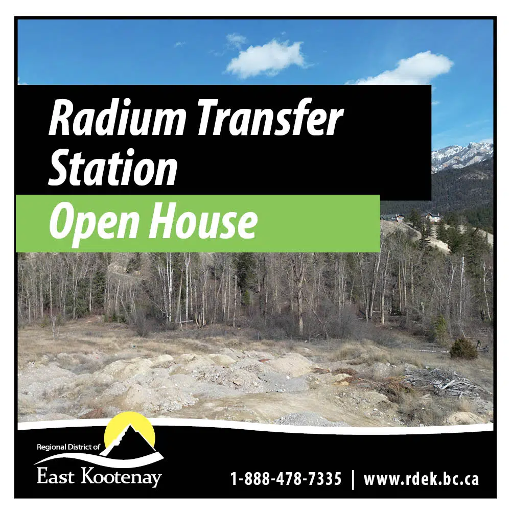 Open house planned for new Radium Transfer Station | Wild 104.7 - East ...