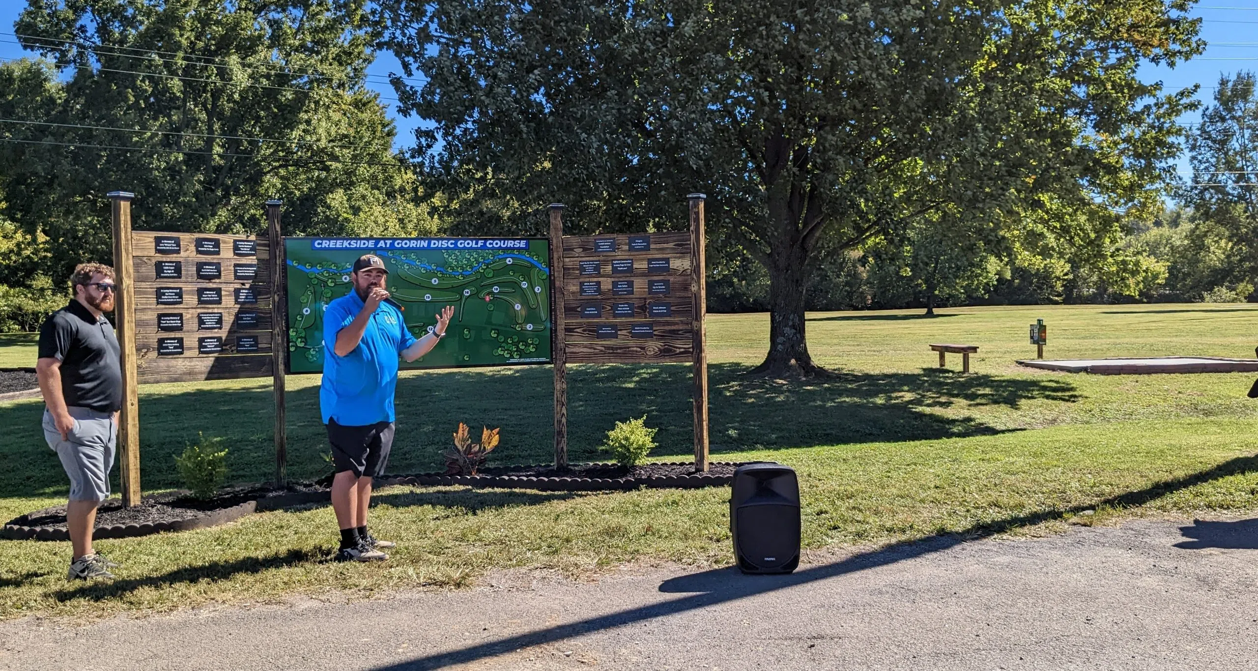 New disc golf course officially opens | Glasgow News 1
