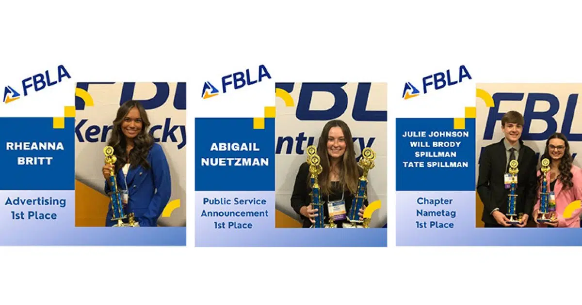 Five local students leave state FBLA conference having won first-place ...