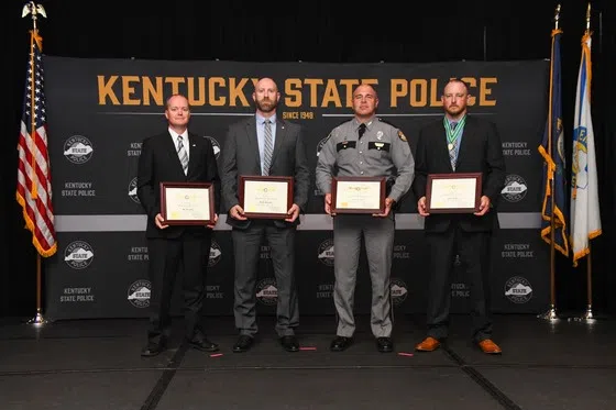 Post 3 troopers honored at Kentucky State Police award ceremony ...