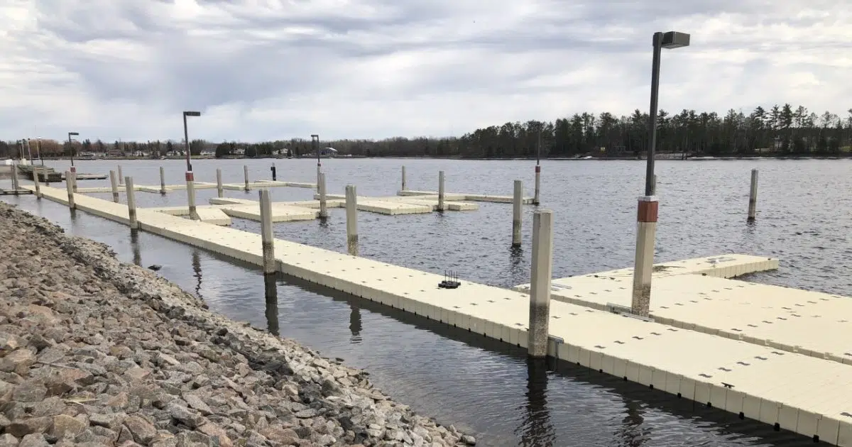 New docks installed at Sorting Gap Marina | Acadia News