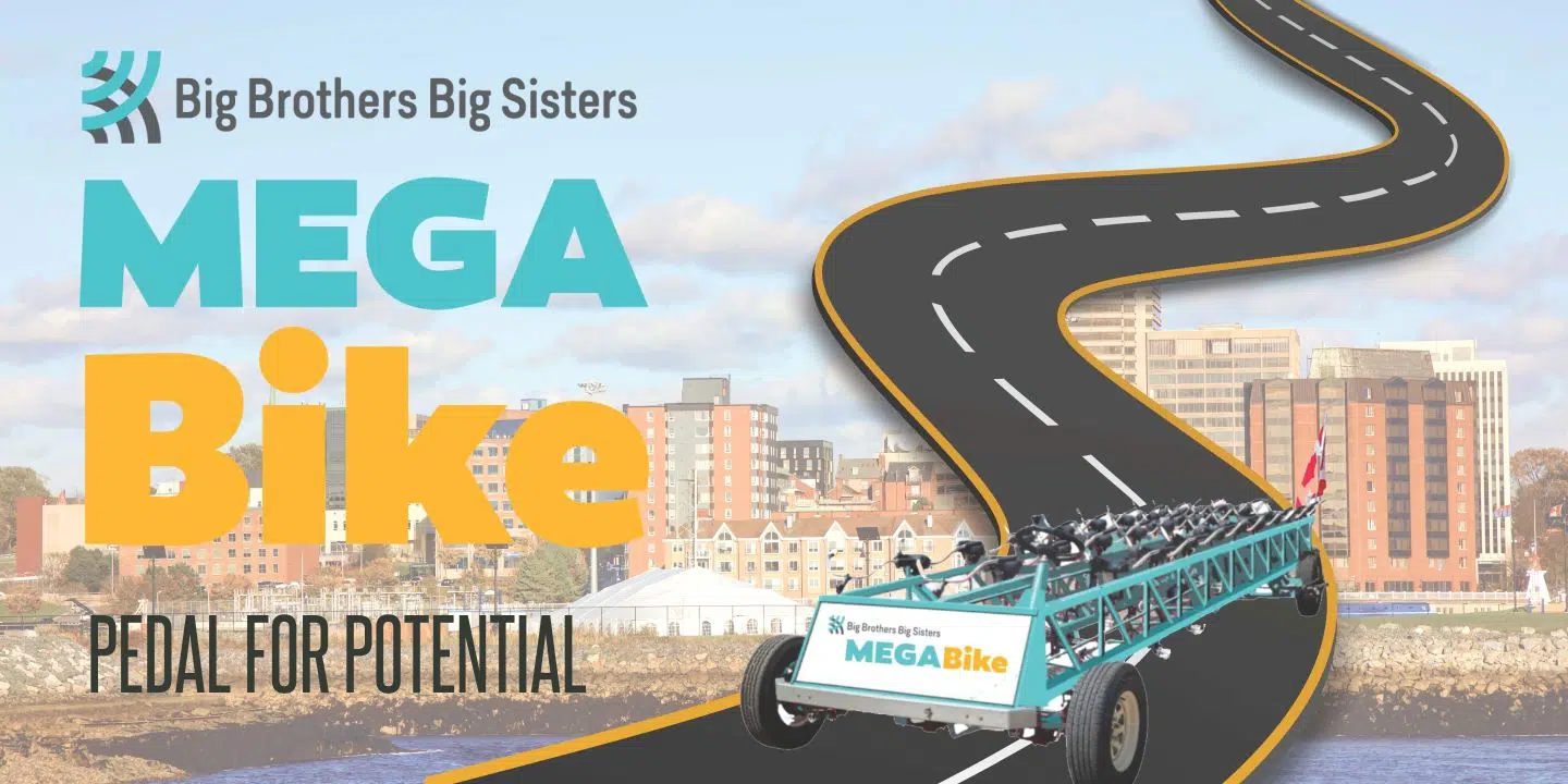 Big Brothers Big Sisters bringing MEGABike to N.B. | Acadia News