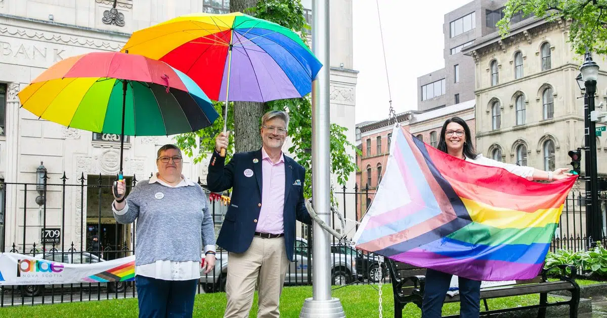 Nova Scotia raises the Pride flag | CKBW