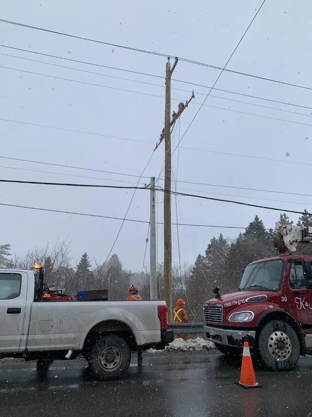 NS Power installing stronger power poles | 101.5 The Hawk