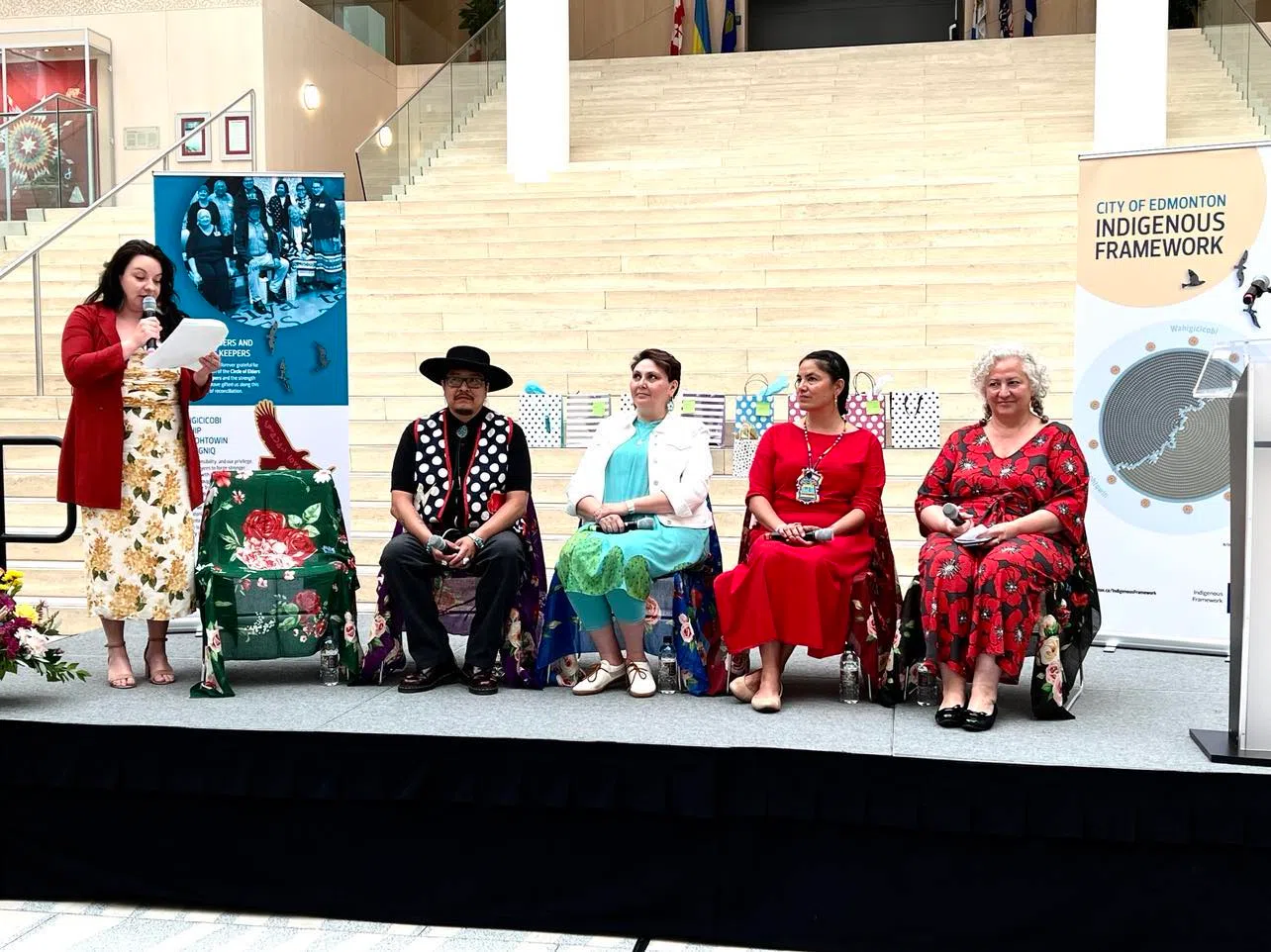 Indigenous artworks collection celebrated inside Edmonton City Hall ...