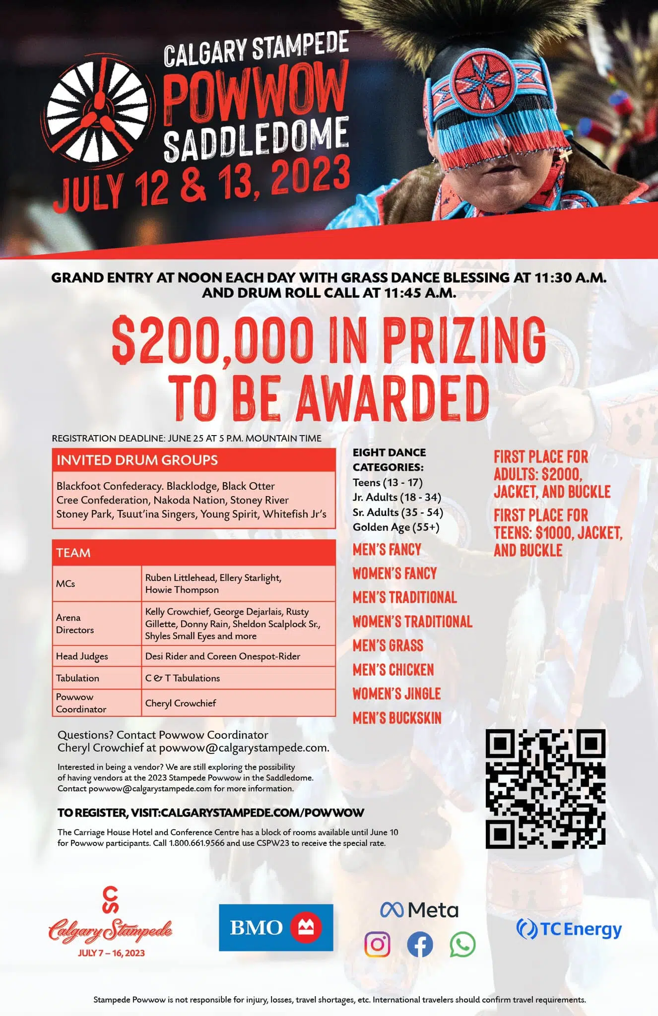 The 2023 Calgary Stampede Powwow | CFWE FM