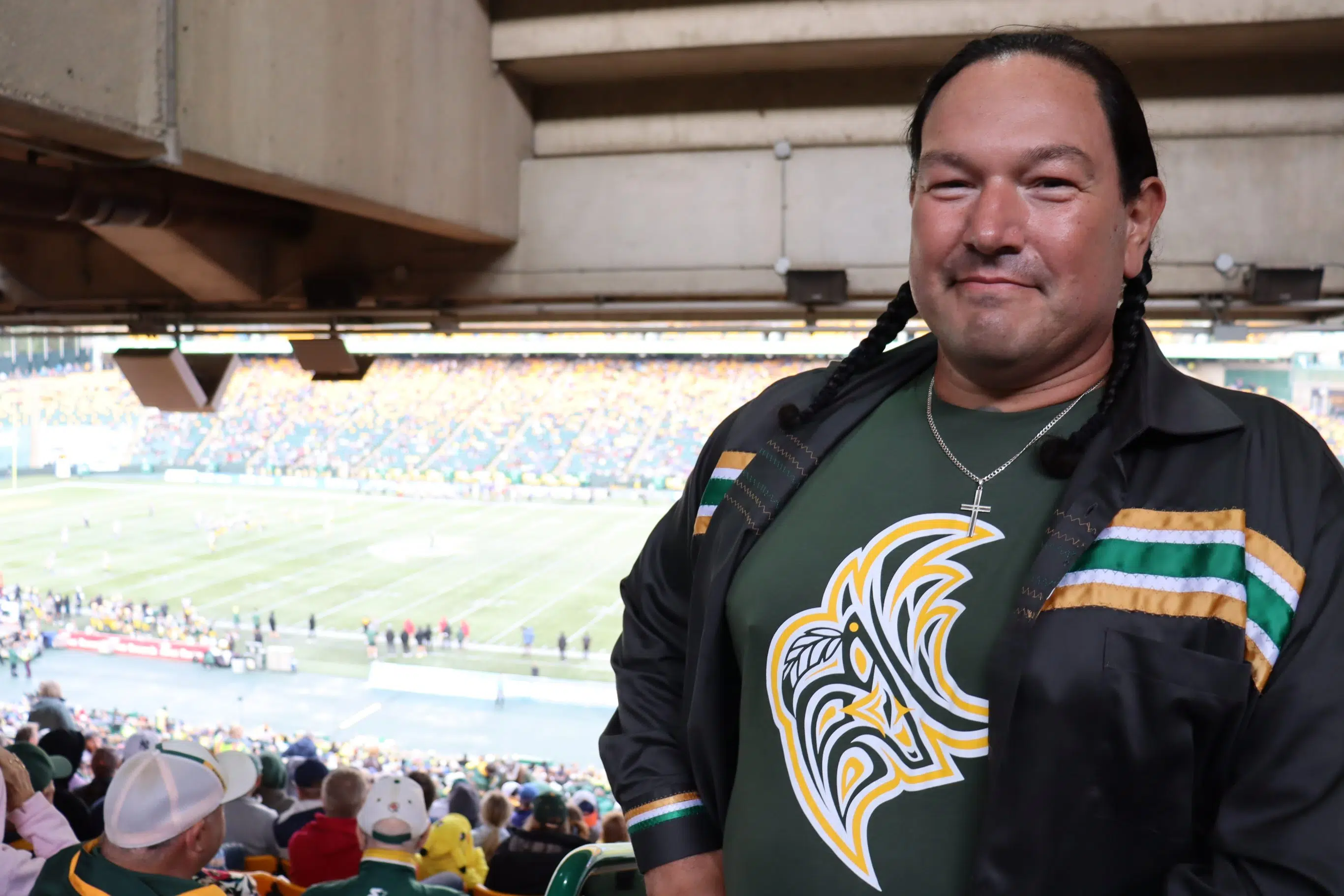 Edmonton Elks Indigenous Logo designed by local artist | CFWE FM