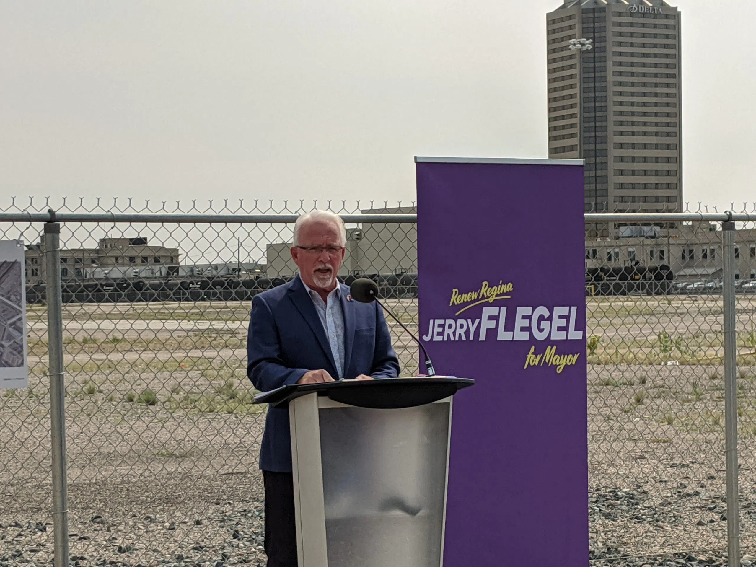 Long-time Regina city councillor Jerry Flegel announces his intentions ...