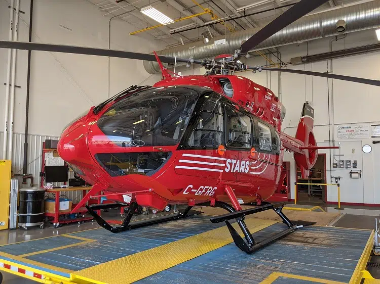 STARS introduces its newest Sask. helicopter in Regina | play92