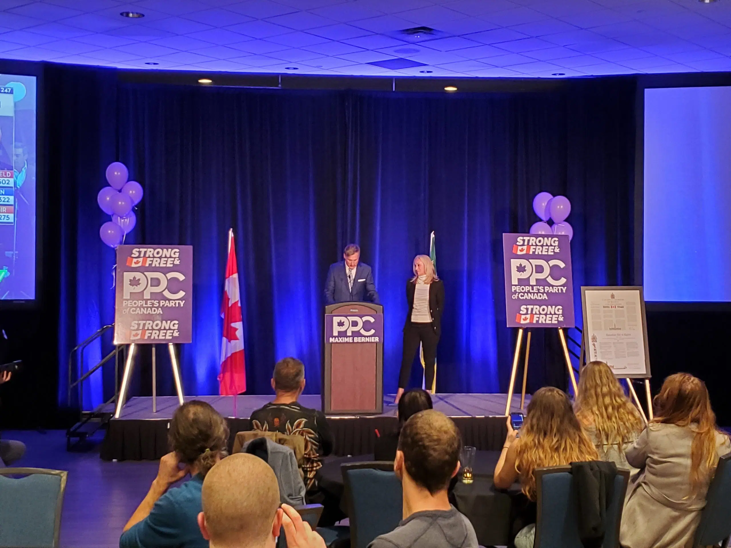 One ticket issued so far after People’s Party of Canada election night ...