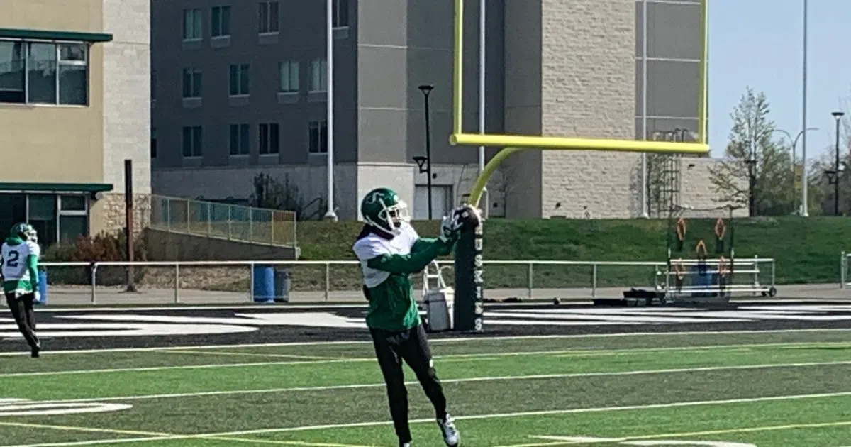 Walk the Walk: Roughriders WR Derel Walker ecstatic to be wearing green ...