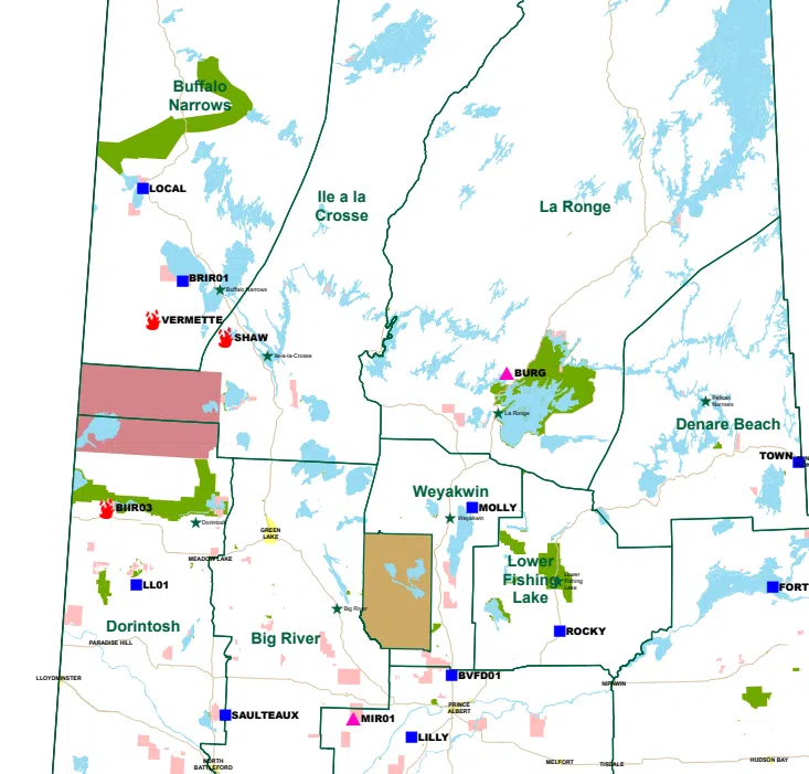 Total of 15 active wildfires in Saskatchewan | 620 CKRM The Voice of ...