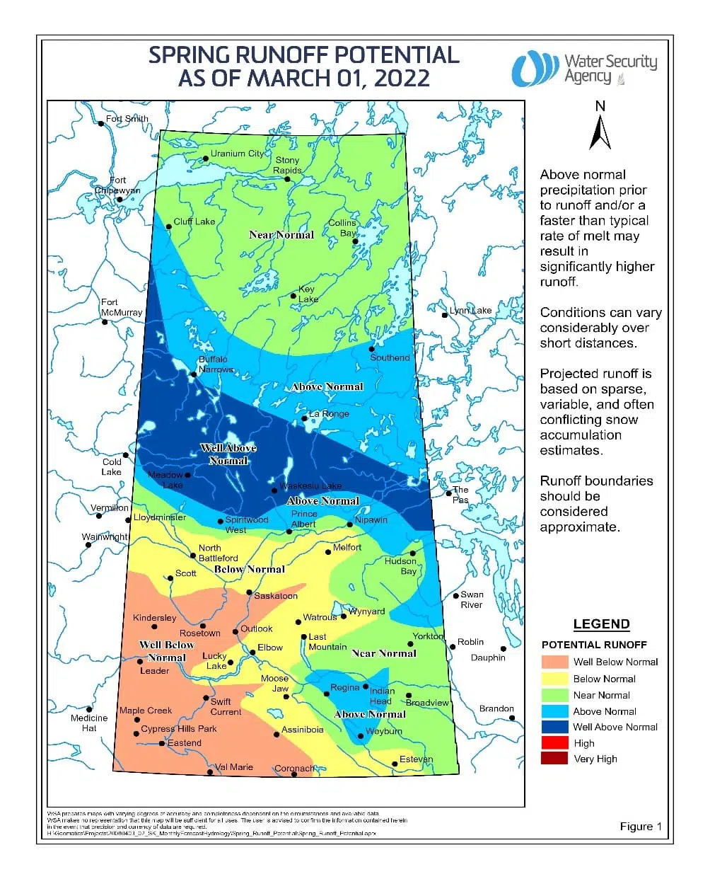 Water Security Agency of Sask. releases latest spring runoff outlook ...