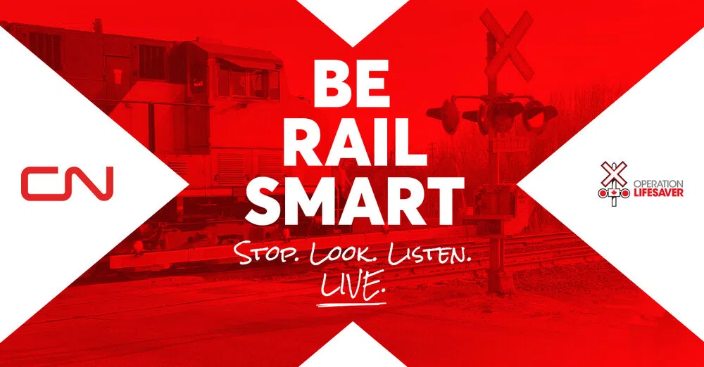 CN Police raising awareness of Rail Safety this week | GX94 Radio - Now That's Country!