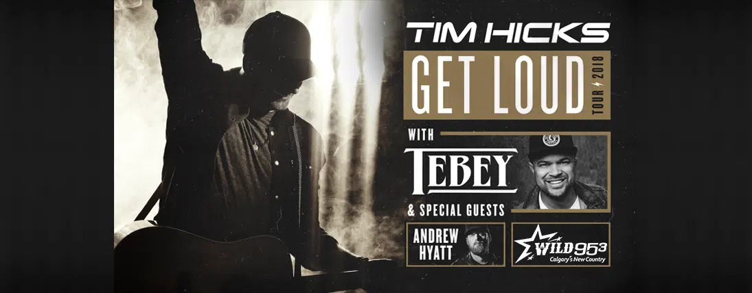 Tim Hicks! | WILD 953 - Calgary's New Country