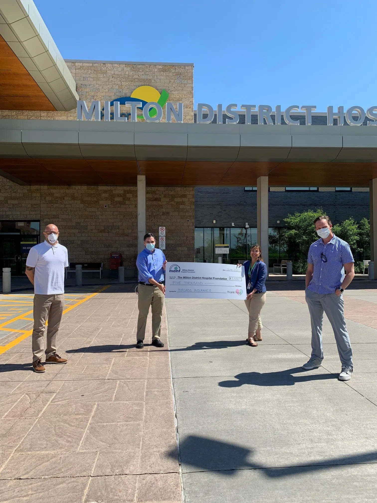 Milton District Hospital Foundation receives money from local groups ...