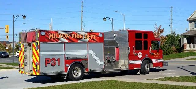 Fire takes out barn on Sixth Line in Milton | FM101 Milton Now