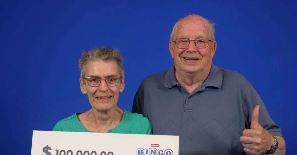 Halton couple celebrates six figure Bingo win | FM101 Orangeville Today