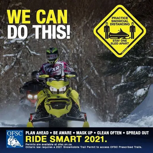 OFSC & OPP thank everyone for riding locally while keeping health ...