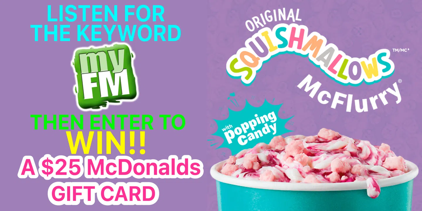 McDonalds Gift Card Giveaway | 93.3 myFM