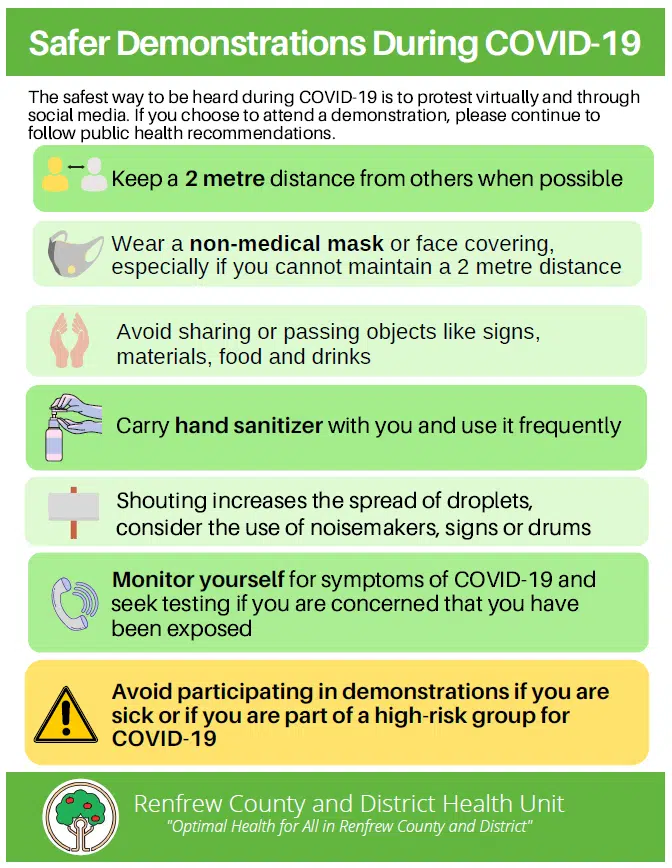 RCDHU provides safety tips for attending demonstrations and protests ...