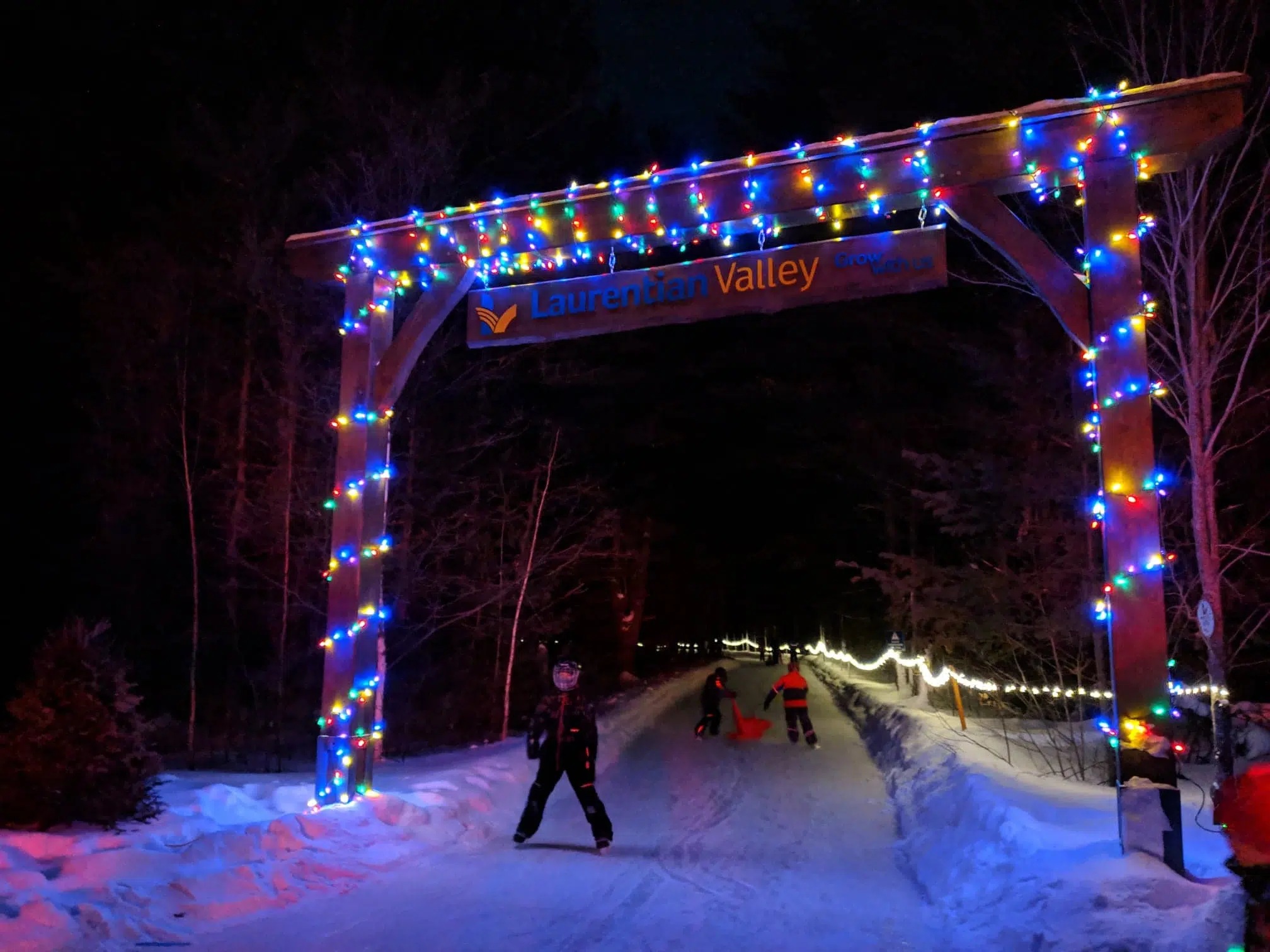 First night skates of 2022 this weekend at popular Skating Trail in ...