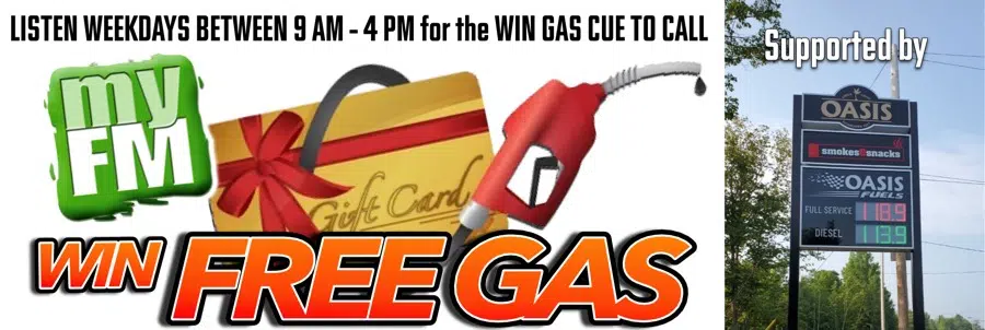 WIN FREE GAS | 104.9 Pembroke Today