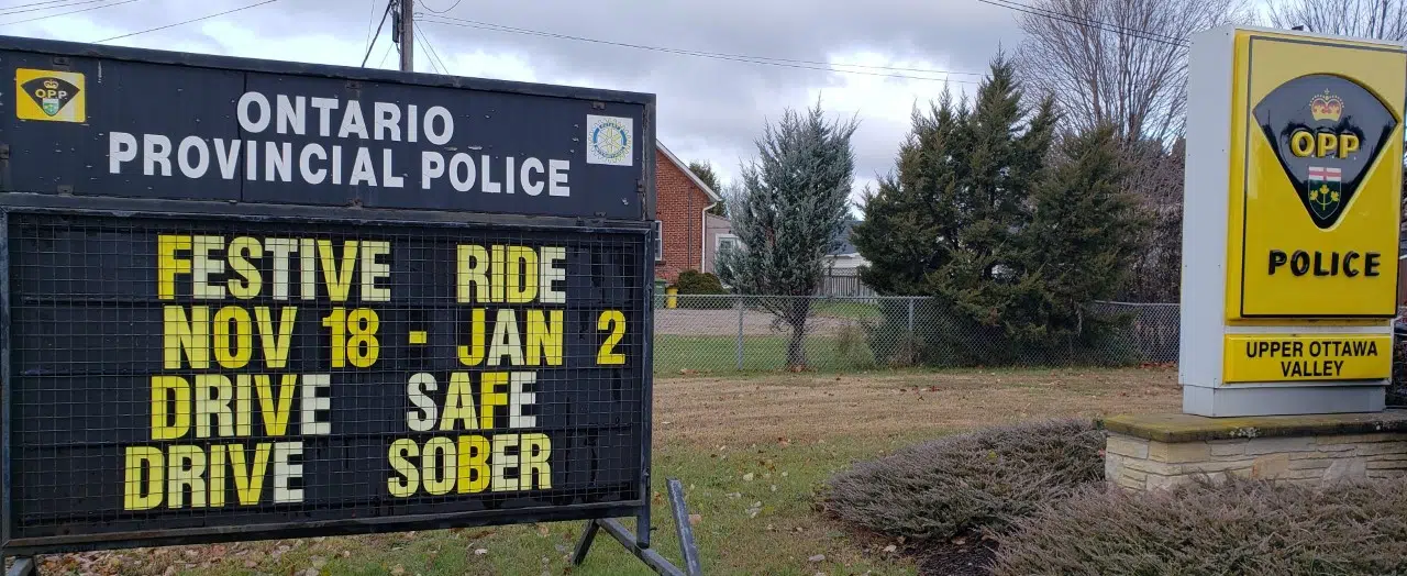 Upper Ottawa Valley OPP launching Festive RIDE Program | 104.9 Pembroke ...