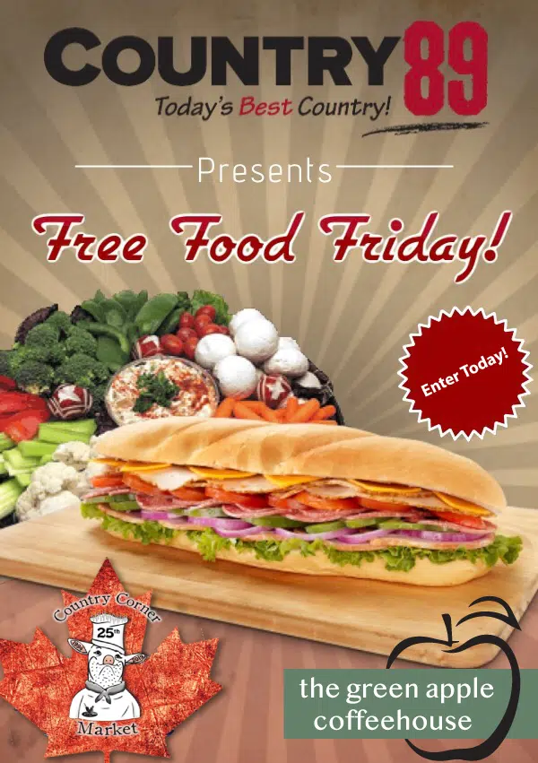 FREE FOOD FRIDAY! | COUNTRY 89