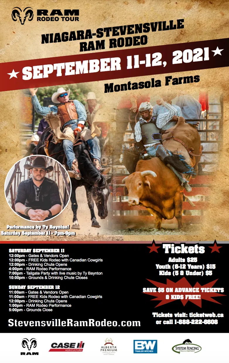 Niagara Stevensville Ram Rodeo @ Montasola Farms | COUNTRY 89