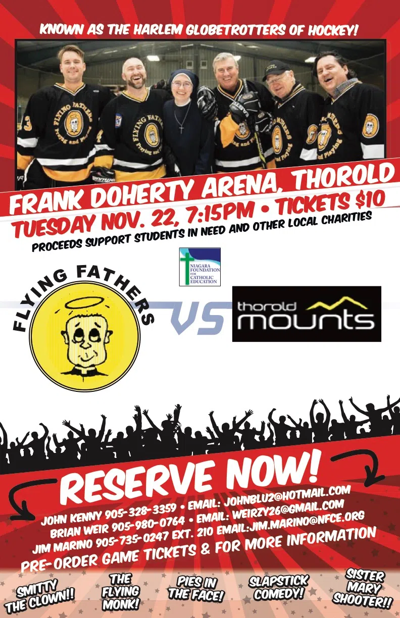 Flying Fathers vs Thorold Mounts | COUNTRY 89