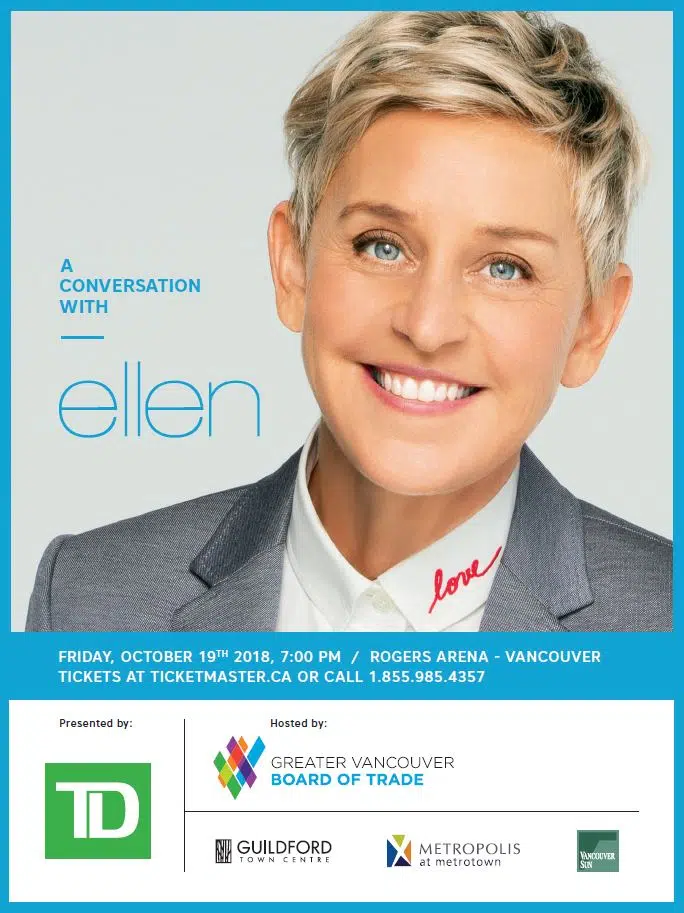 A Conversation with Ellen DeGeneres | 102.3 The Wave