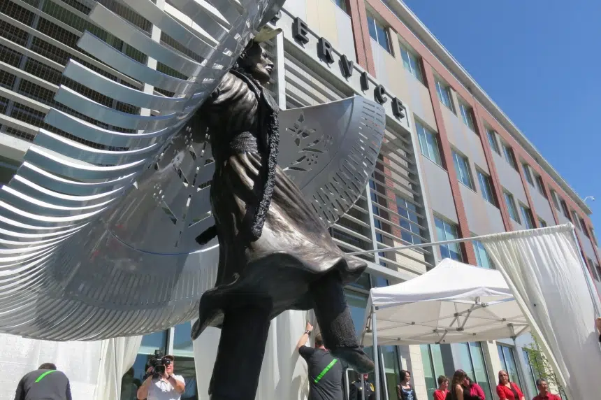 Monument to MMIW unveiled at Saskatoon police HQ | 980 CJME