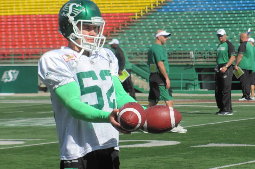 Long snapper Dan MacDonald settling in with the Roughriders | 980 CJME