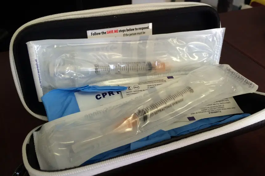 Opioid overdose antidote kits now available for Regina patients | 980 CJME